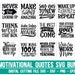 Motivational Quotes SVG, Bundle, Inspirational Quotes SVG,, Life Quotes ...