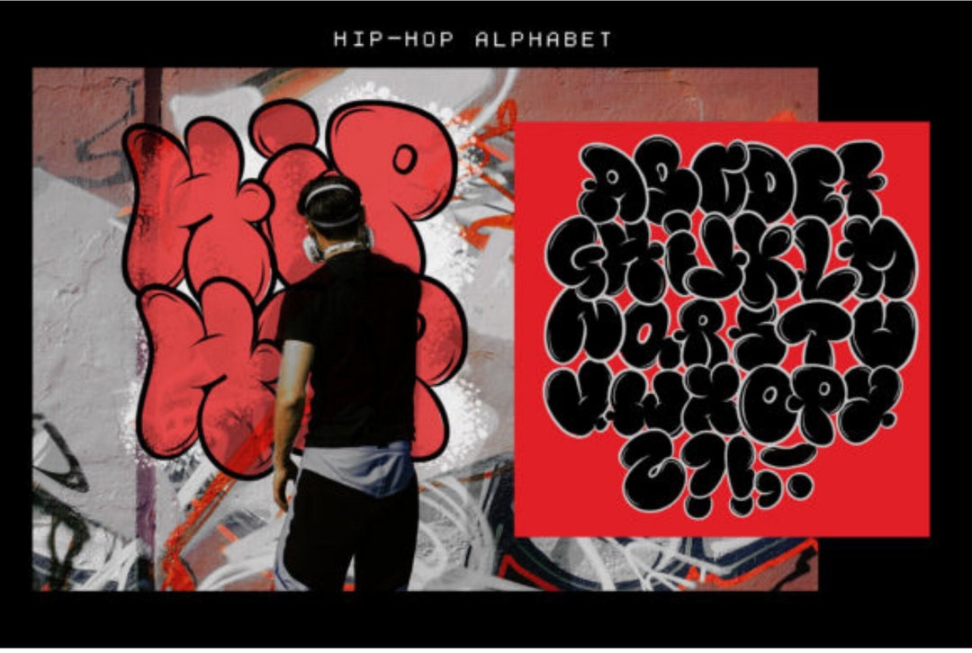 Graffiti Alphabet Dripping Font Red Alphabet Color Dripping Font ...