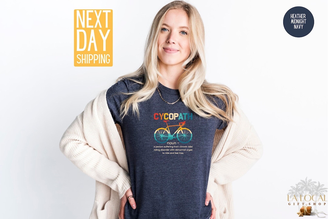 Cycopath Definition Shirt, Vintage Bicycle Shirt, Retro Bike Shirt ...