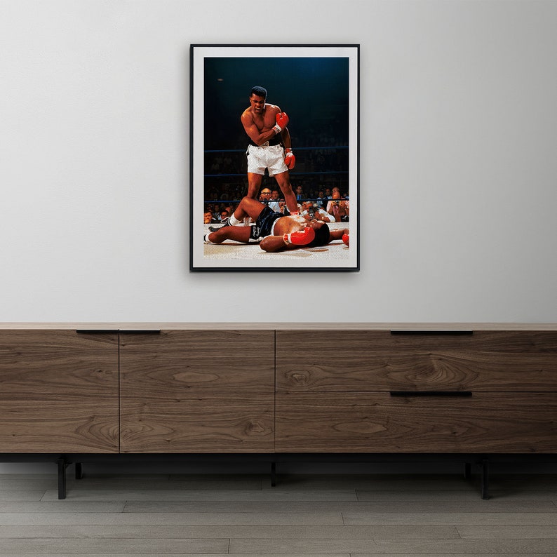 Iconic Muhammad Ali Print - Etsy