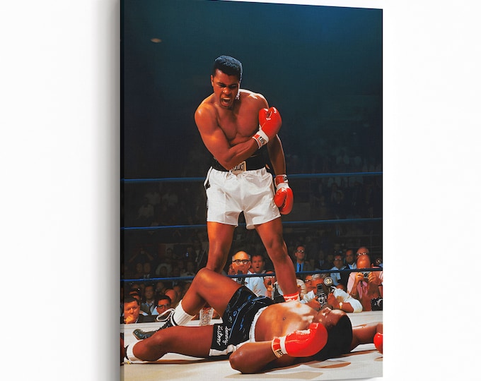 Iconic Muhammad Ali Print - Etsy