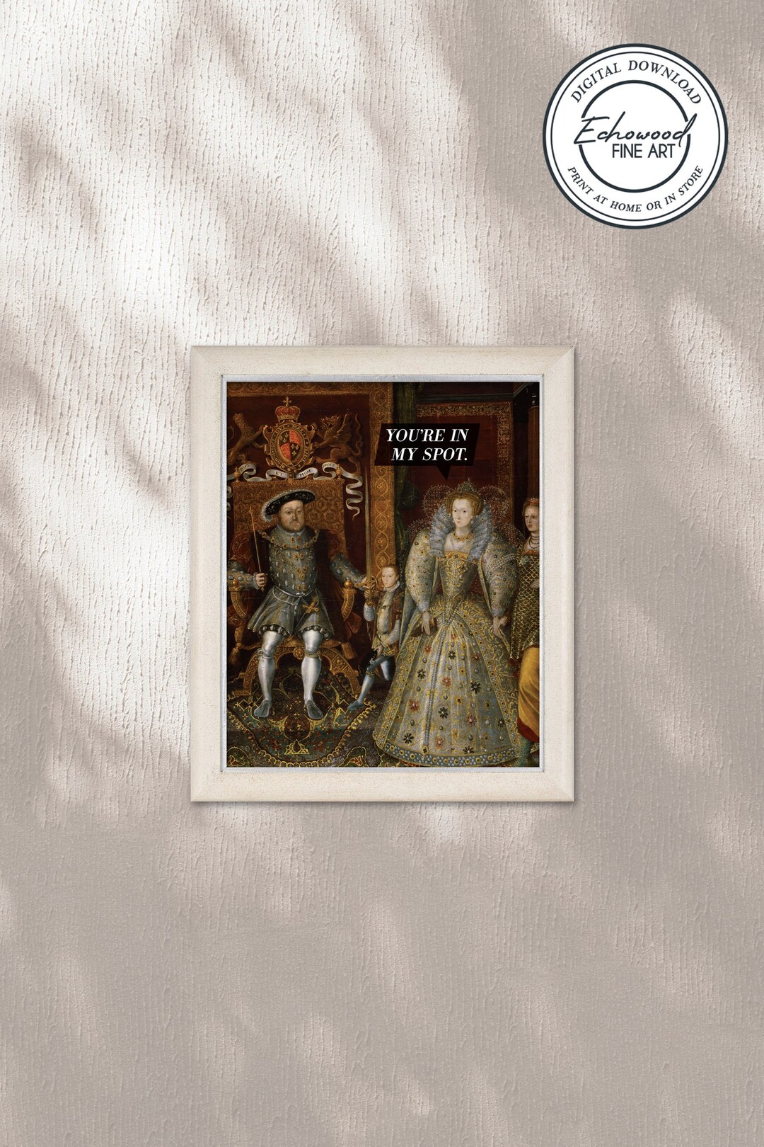 You're in My Spot for Big Bang Theory Gifts, Funny Classic Art and Big ...