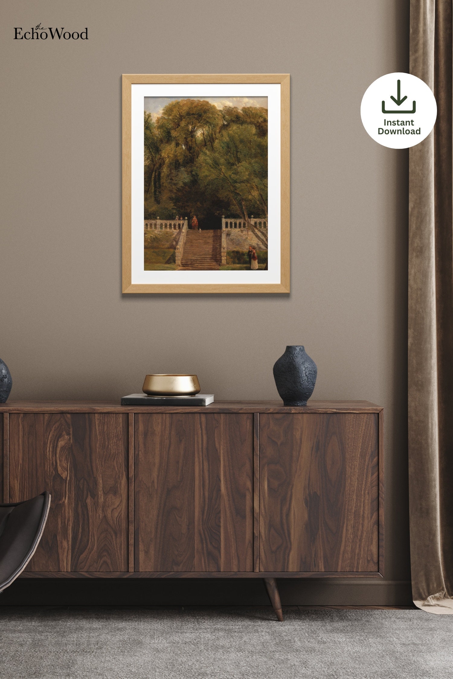 Dark Academia Printable Art, One Piece Poster, on the Terrace by ...