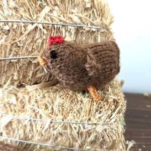 Mini Knitted Chickens - DIGITAL PATTERN - Etsy
