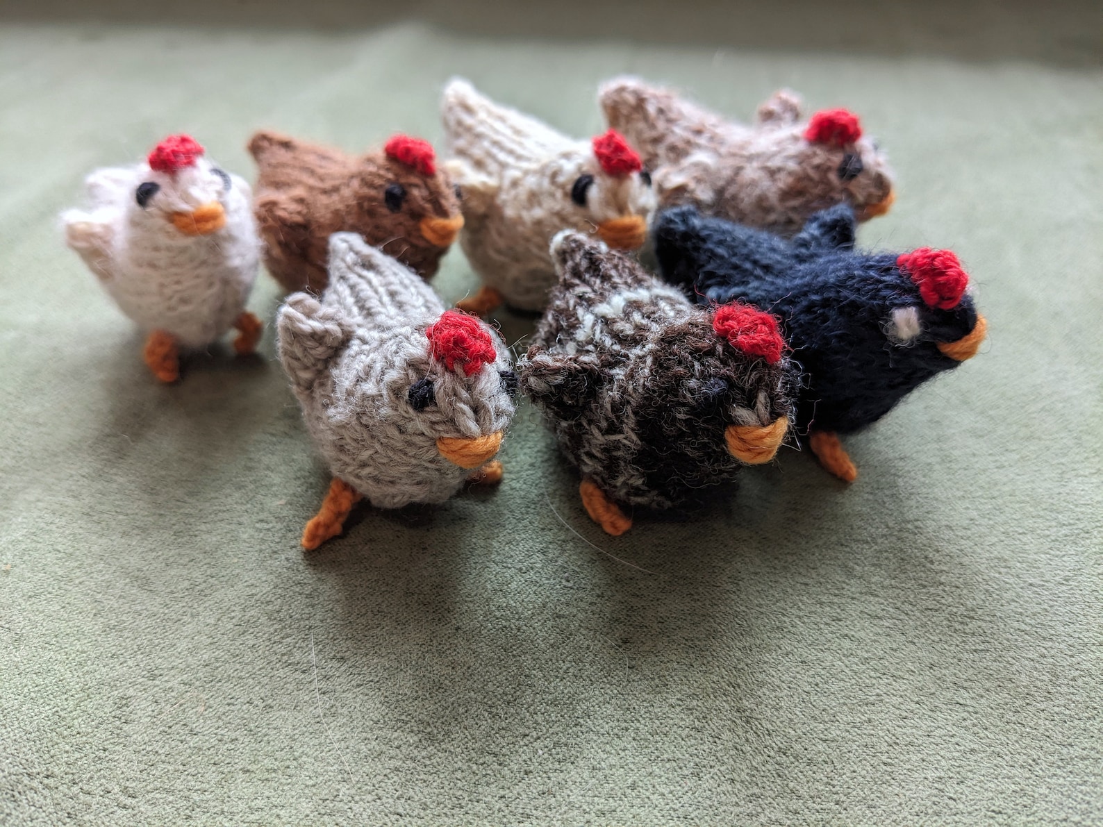 Mini Knitted Chickens - DIGITAL PATTERN - Etsy