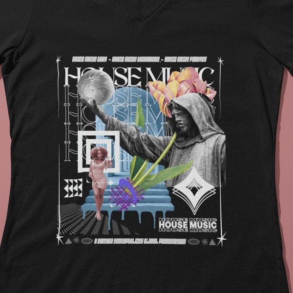 House Music T Shirt - Etsy