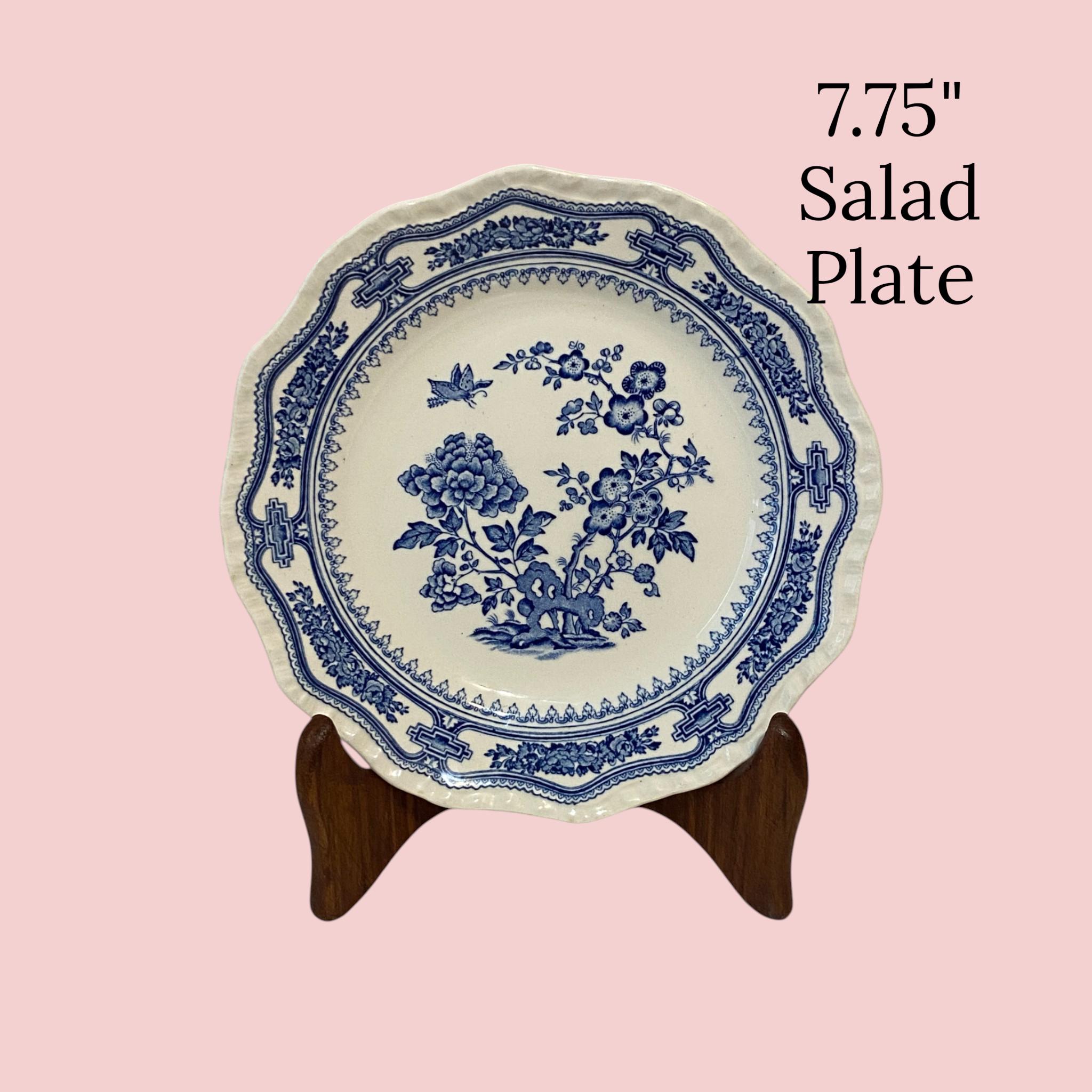 Antique Ironstone Masons Flow Blue White Manchu Pattern, Choose From 10 ...