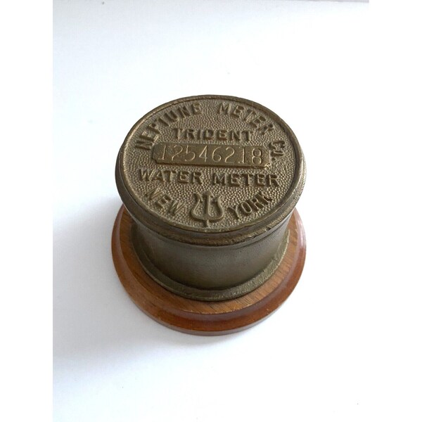 New York Water Meter Antique - Etsy