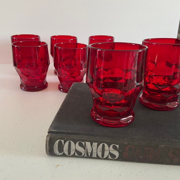 Viking Glass Ruby - Etsy