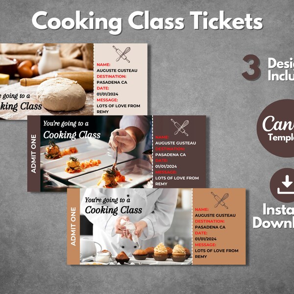 Cooking Party Invite - Etsy