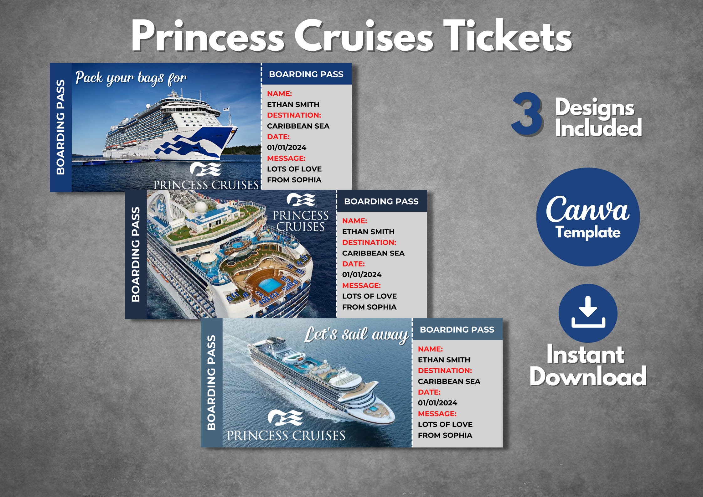 Palm Beach Princess Tickets