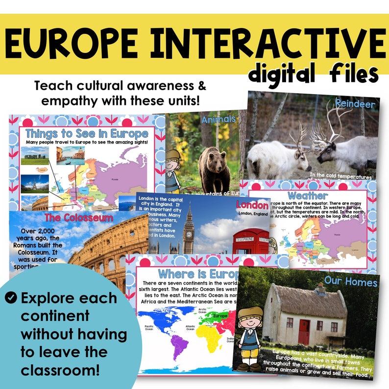 Seven Continents Unit, Powerpoint for 7 Continents, Homeschool Lessons ...
