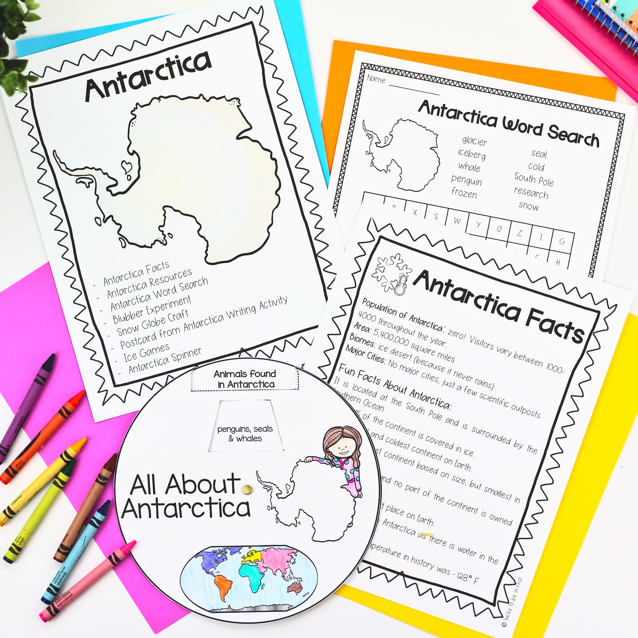 Seven Continents Unit, 7 Continents, Homeschool, - Etsy