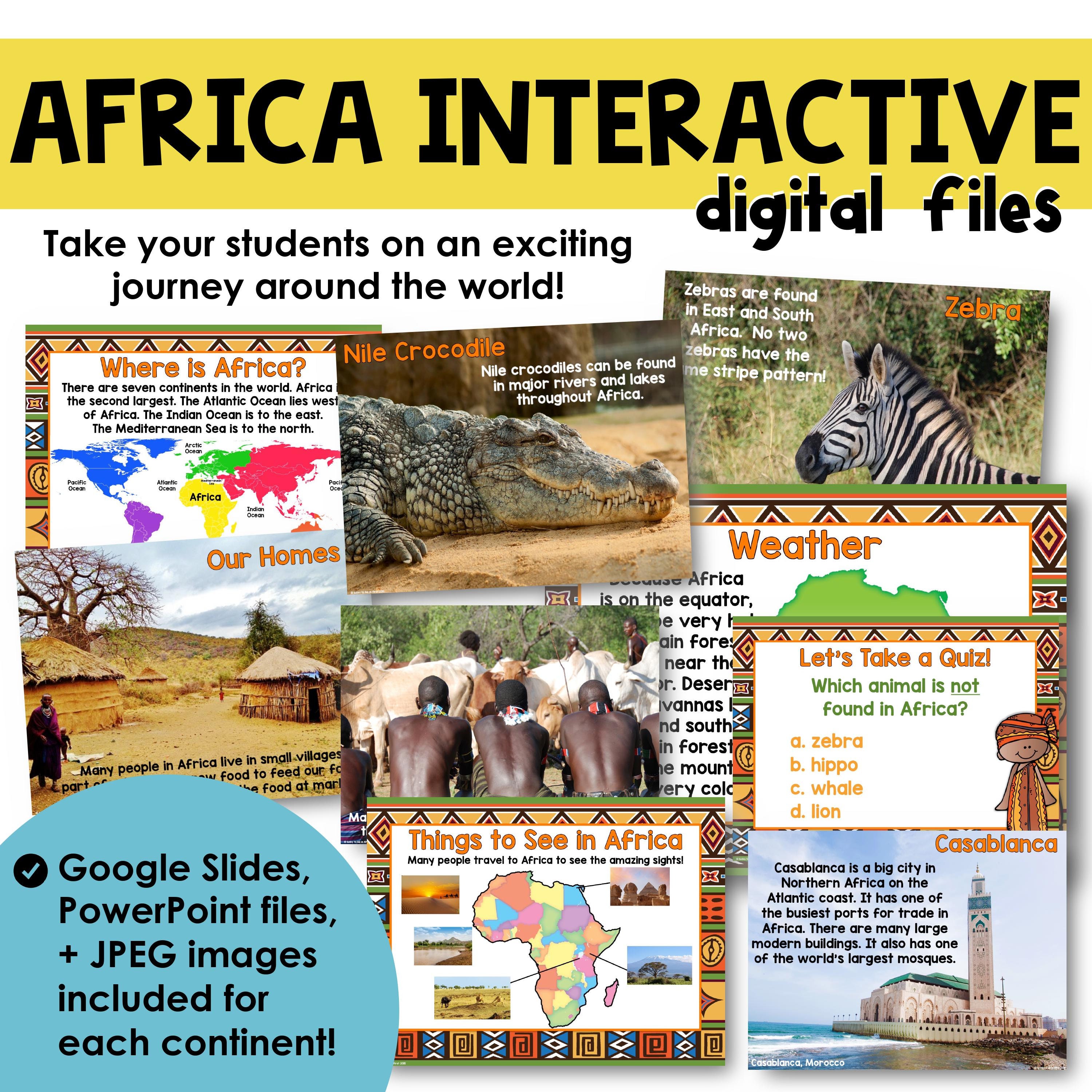 Seven Continents Unit, Powerpoint for 7 Continents, Homeschool Lessons ...