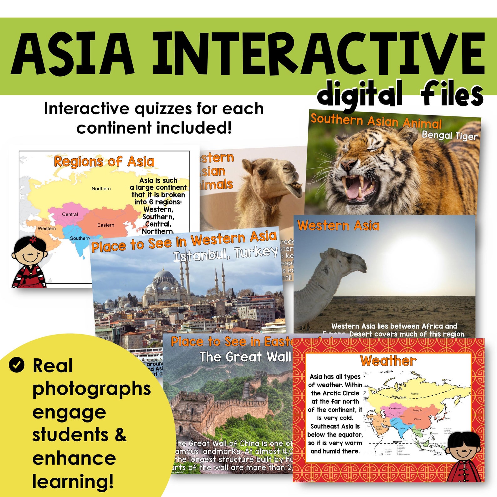 Seven Continents Unit, Powerpoint for 7 Continents, Homeschool Lessons ...