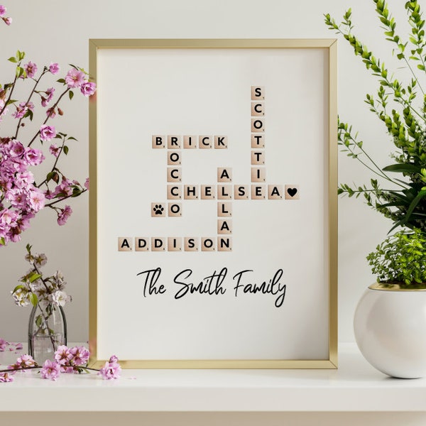 Scrabble Sign - Etsy