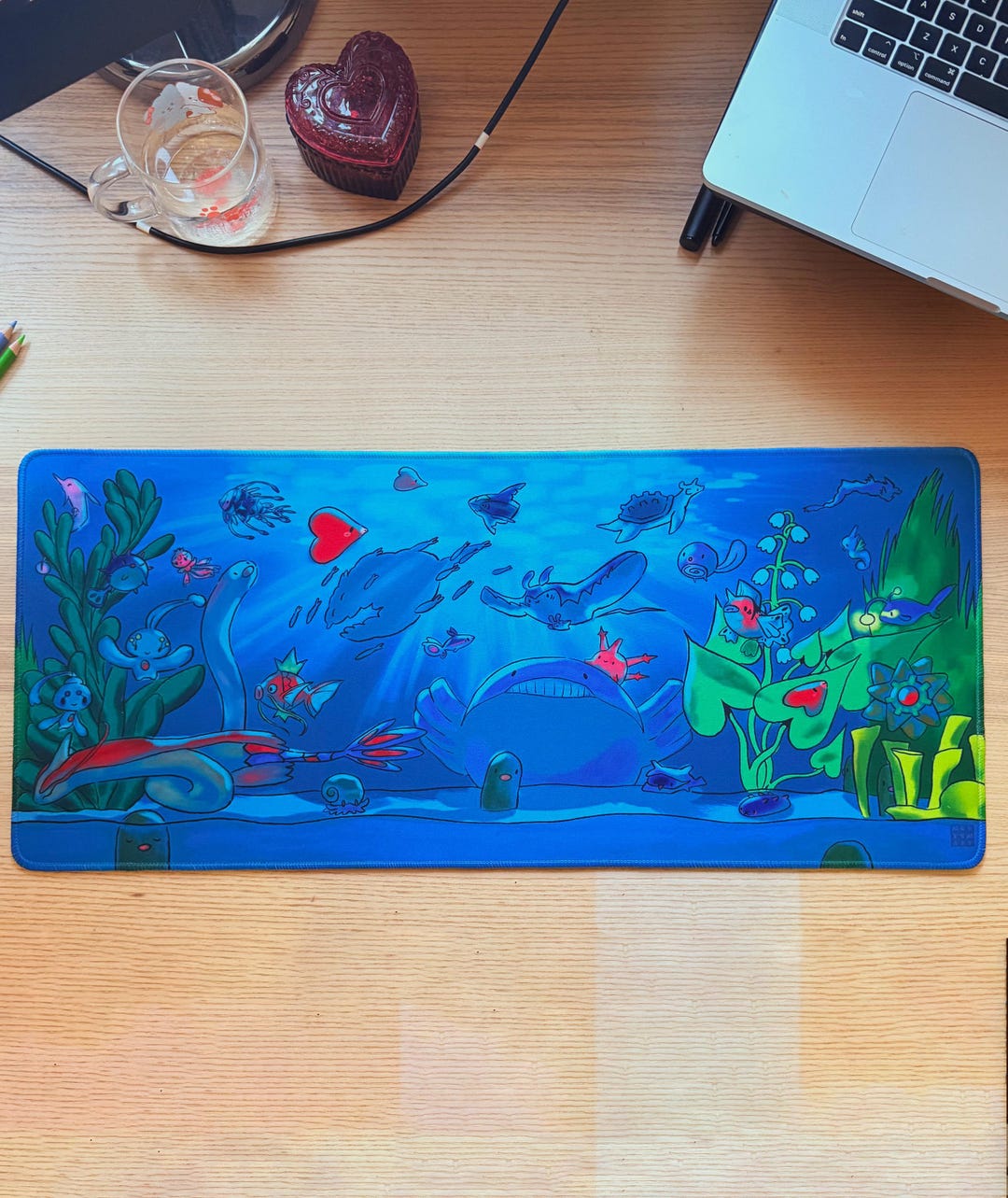 Cute Water Type Pokemon XL Playmat/ XL Desk Mat - Etsy