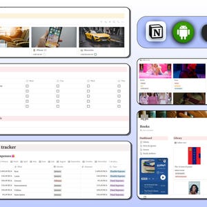 Ultimate Notion Template for Productivity and Back to School Digital ...