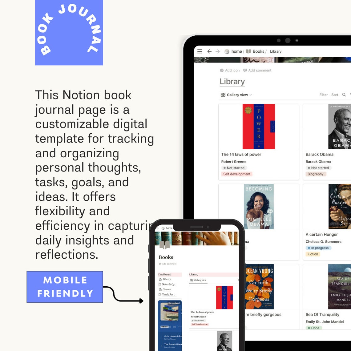 Notion Templates Notion Student Templates Notion Movie and Book Journal ...