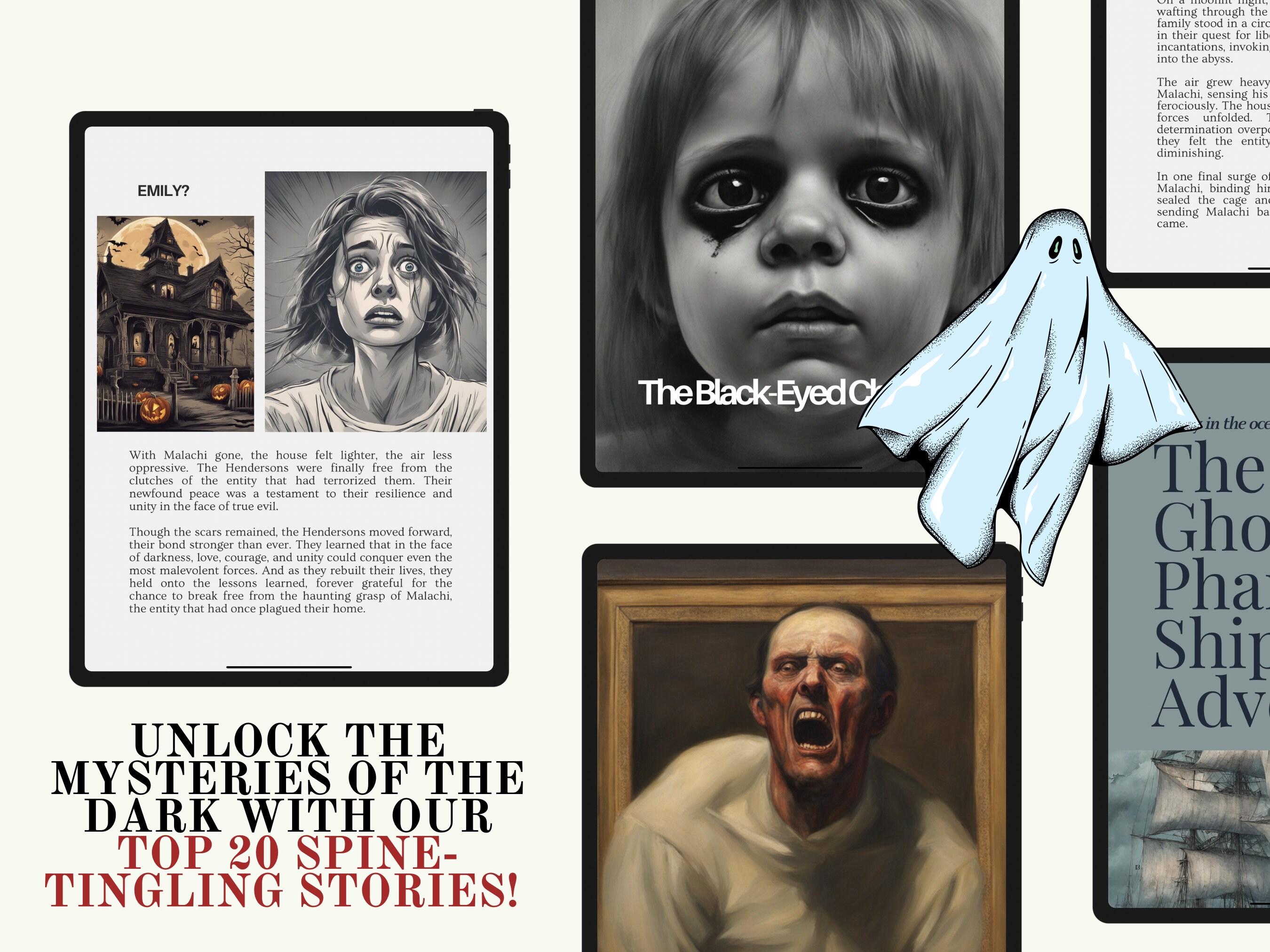 Top 20 Scariest Stories to Tell in the Dark Halloween Unique Book Gift ...
