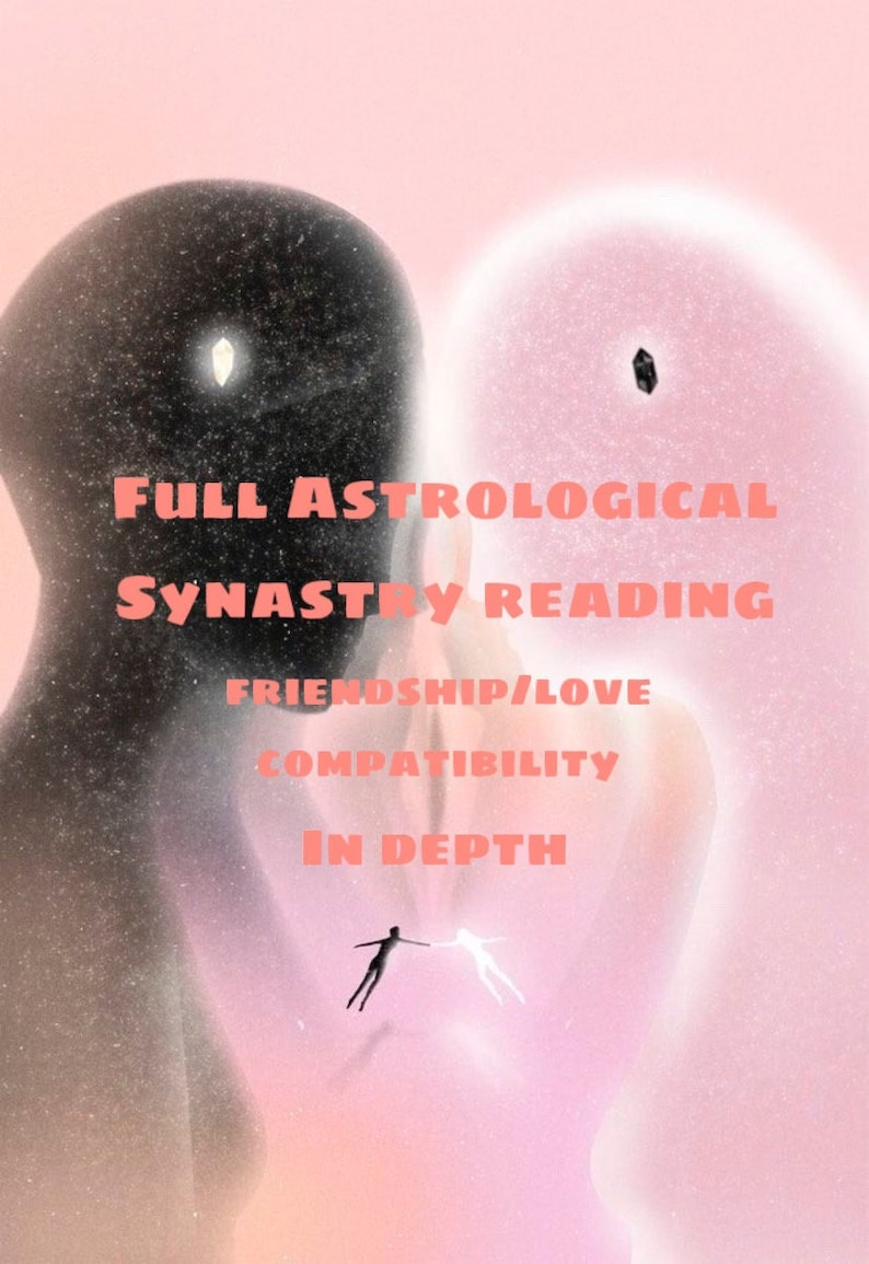 In Depth Synastry Chart Reading, Synastry Astrological Report - Etsy