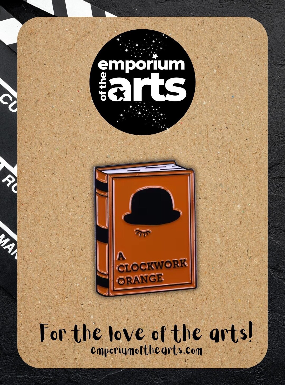A Clockwork Orange Pin Badge | Classic Films | Stanley Kubrick ...