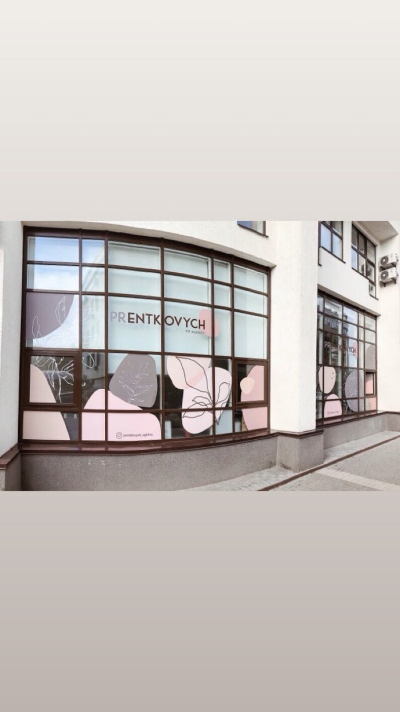 Business Window Decals Business Stickers for Windows Vinyl - Etsy