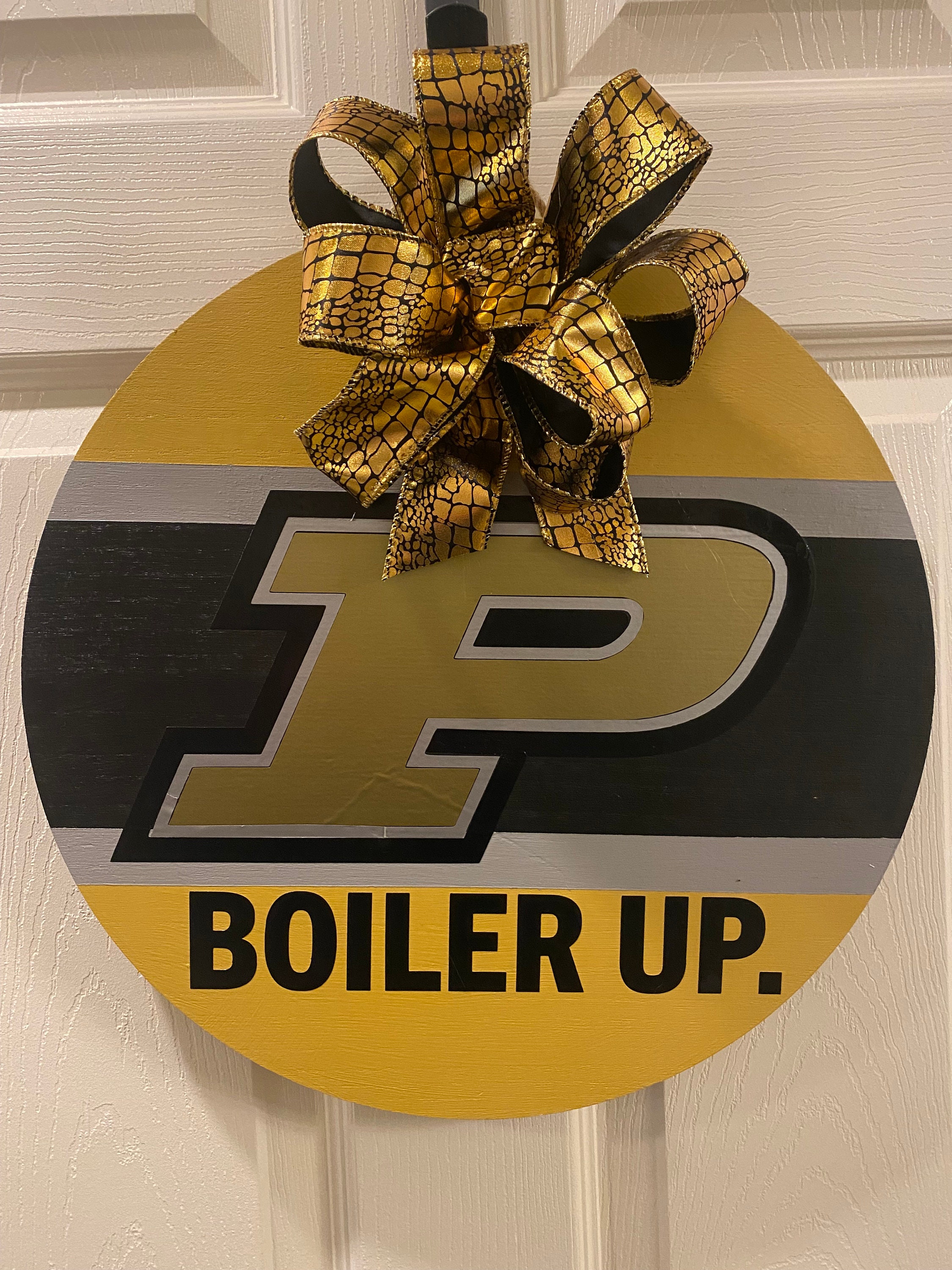 Made to Order Custom College/university Door Hanger notre Dame, Purdue ...