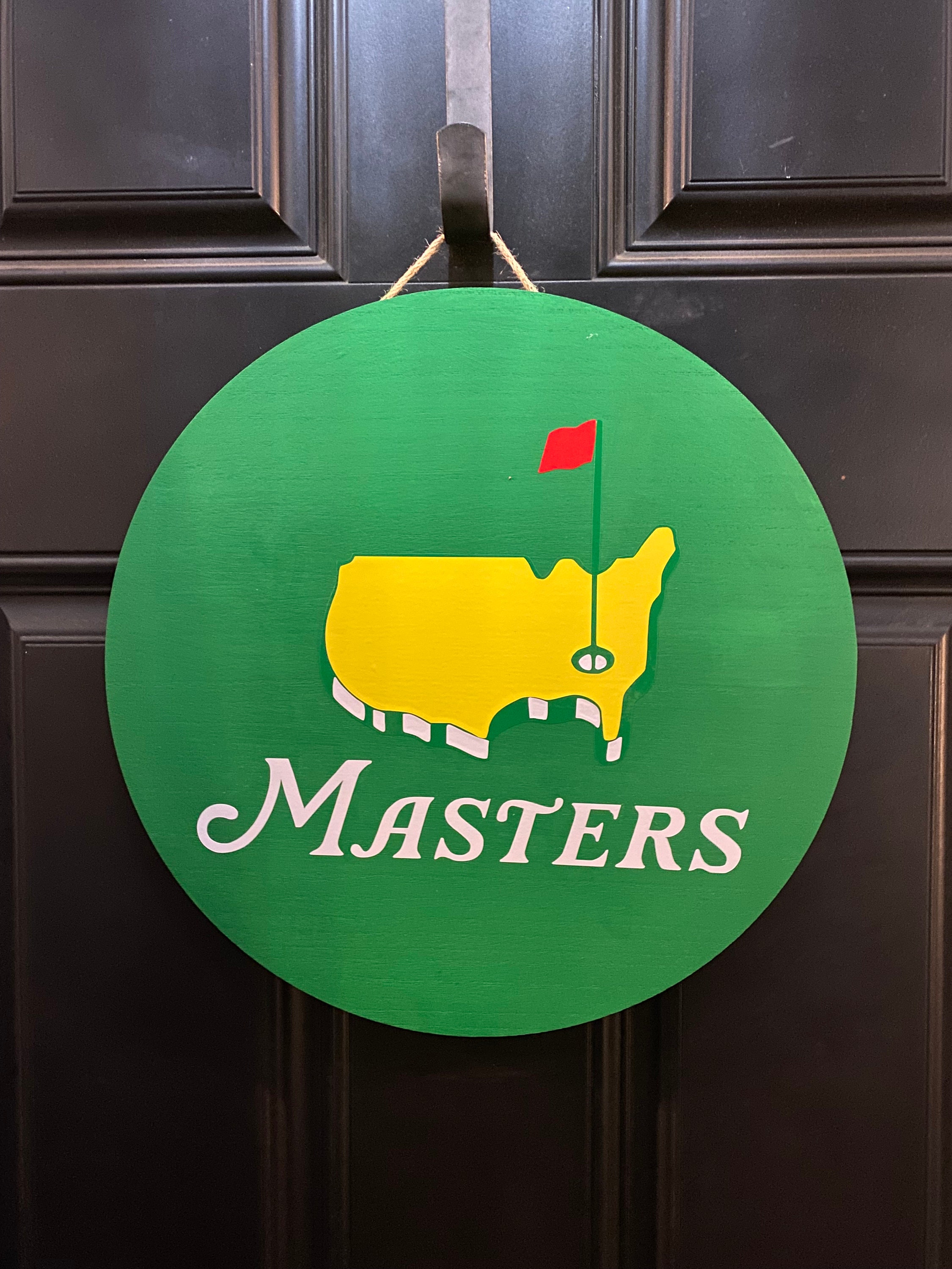 Masters Golf Door Sign - Etsy