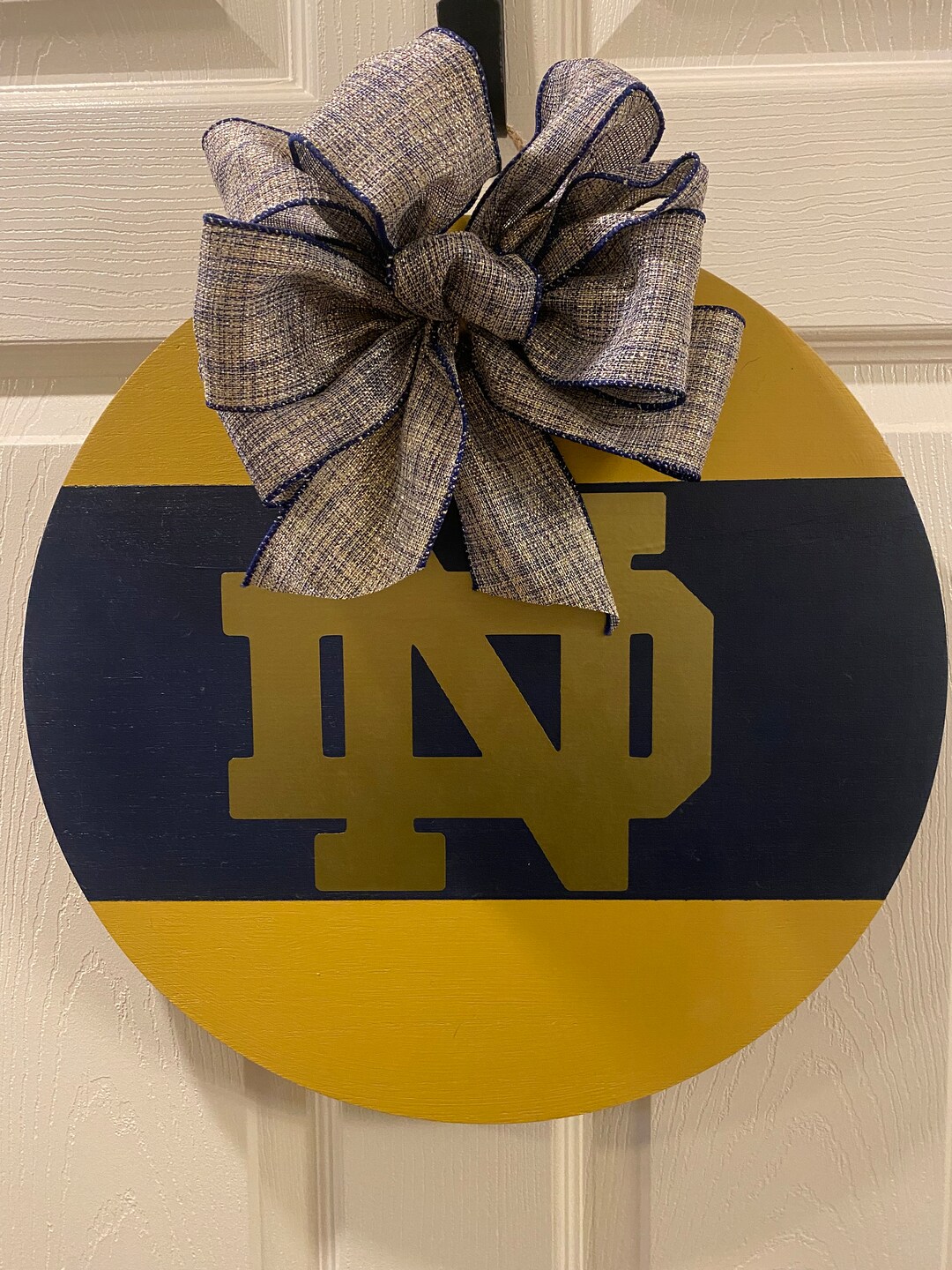 Made to Order Custom College/university Door Hanger notre Dame, Purdue ...