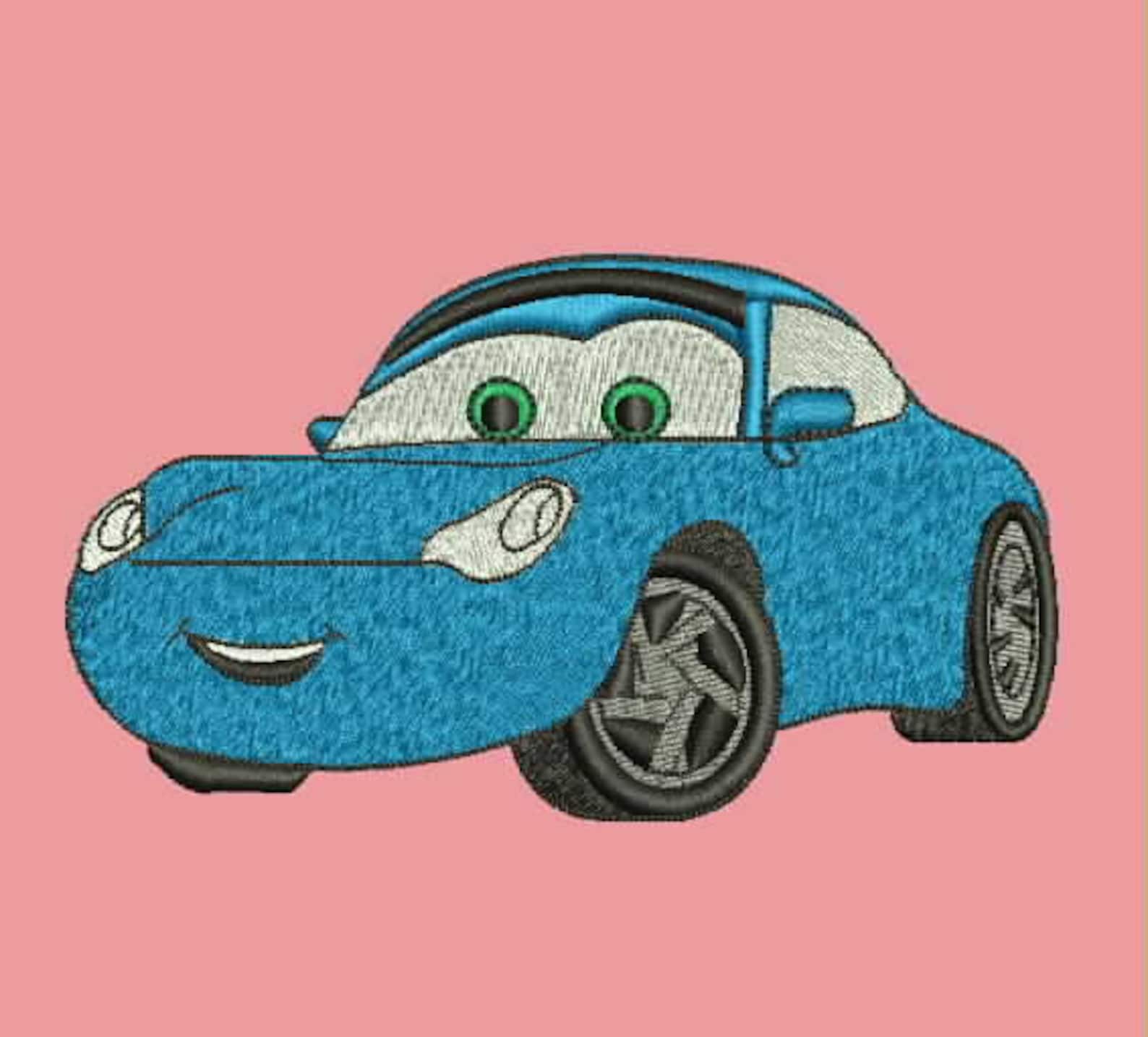 Cars Sally Embroidery Design - Etsy