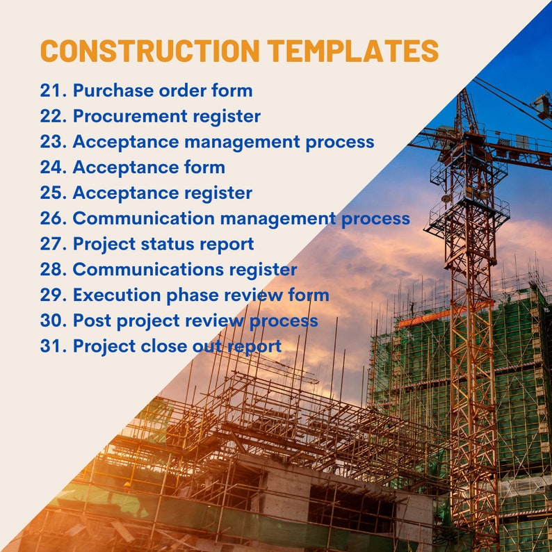 30+ Project Management Templates | Project Execution | Project ...