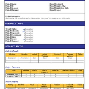 30+ Project Management Templates | Project Execution | Project ...