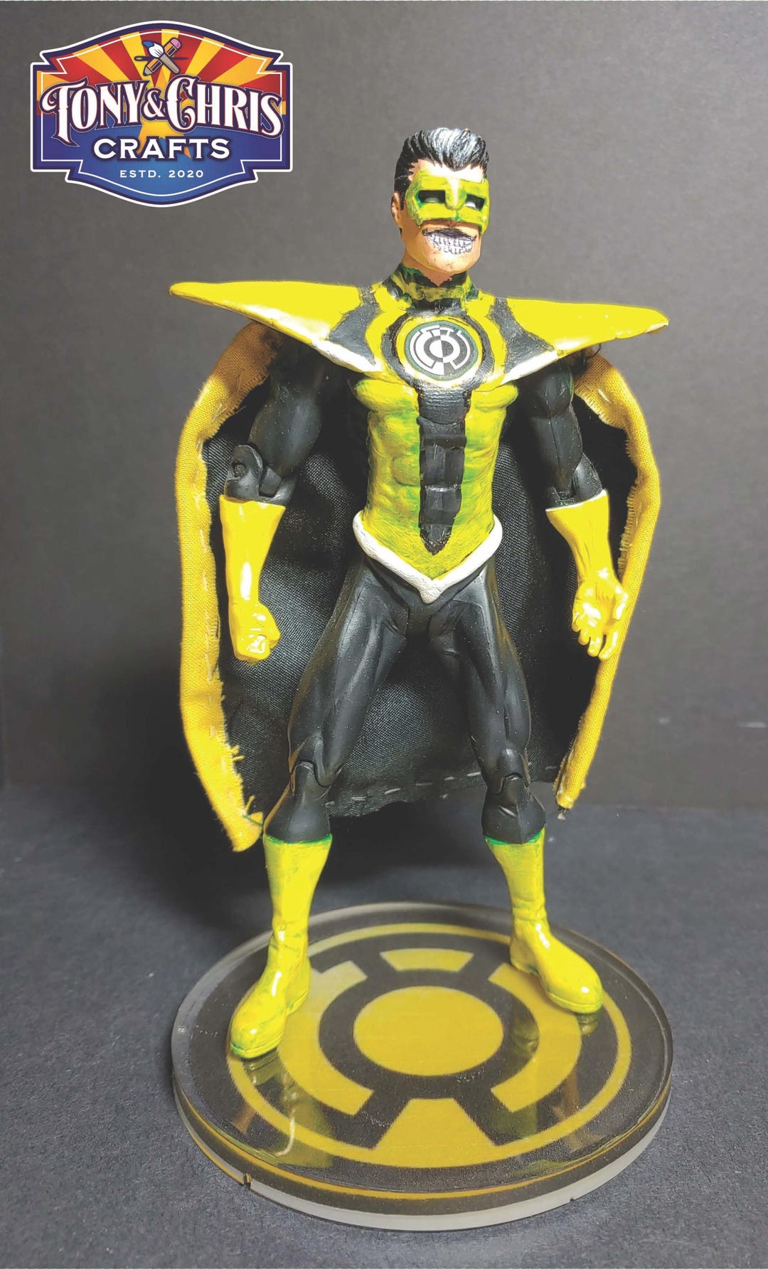 Kyle Rayner - Parallax - Green Lantern - Custom Action Figure - Etsy