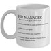HR Manager Mug Human Resources Gift Human Resources Mug Coffee Funny ...