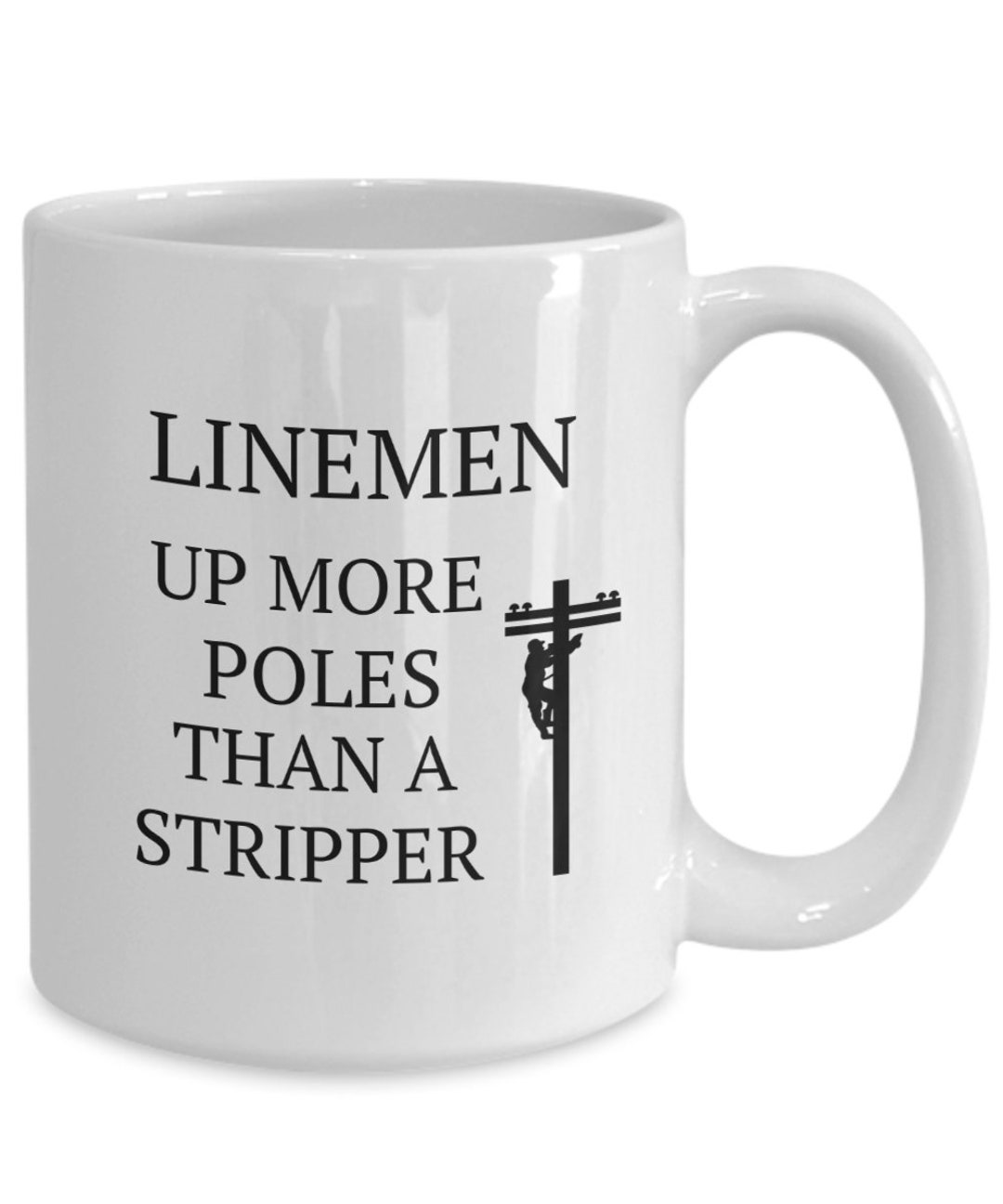 Lineman Mug Lineman Gifts Funny Mug Cup Power Lineman Gift Traveling ...
