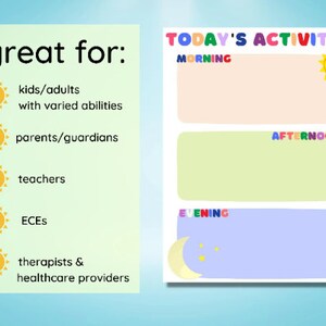 Visual Schedule & Routine Cards Bundle | Digital Printable for Austim ...