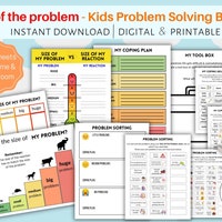 Printable Coping Strategies Poster + Worksheet Kids Calm Down Printable ...