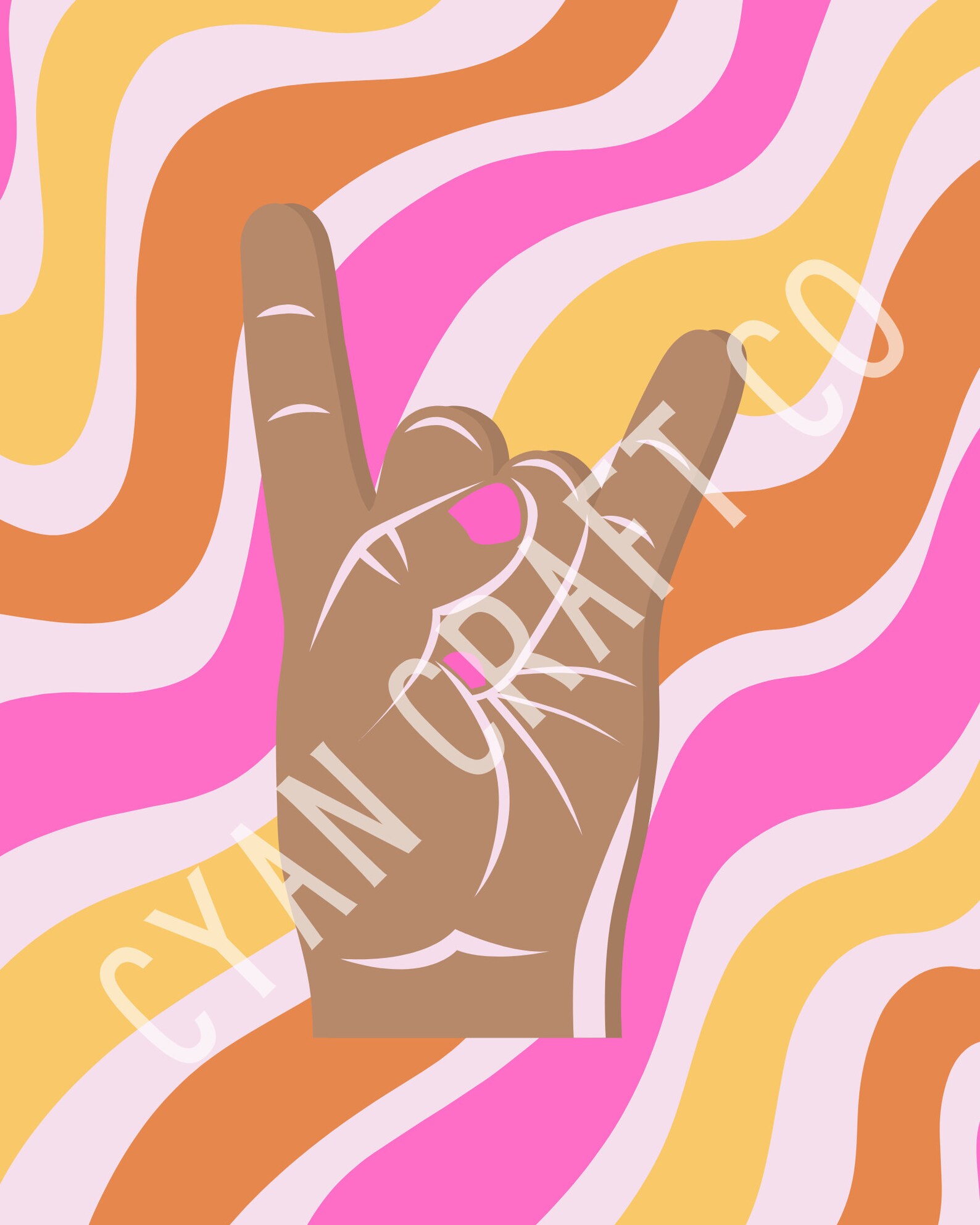 University of Texas Digital Prints, Retro Pink Orange, Cute Austin ...