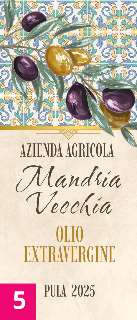 Customizable Olive Oil Labels - Handcrafted, Personalized, and Unique ...