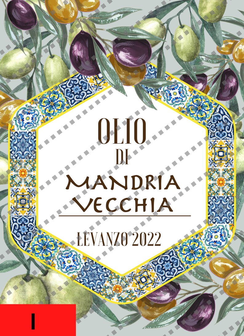 Customizable Olive Oil Labels - Handcrafted, Personalized, and Unique ...