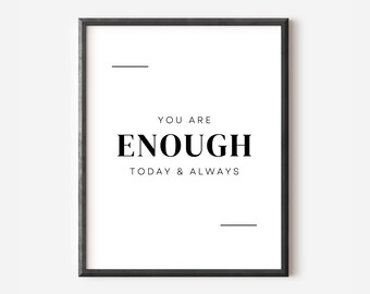 Want Better Not More Printable Wall Art Digital Download - Etsy