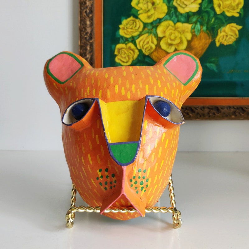 Paper Mache Animal - Etsy