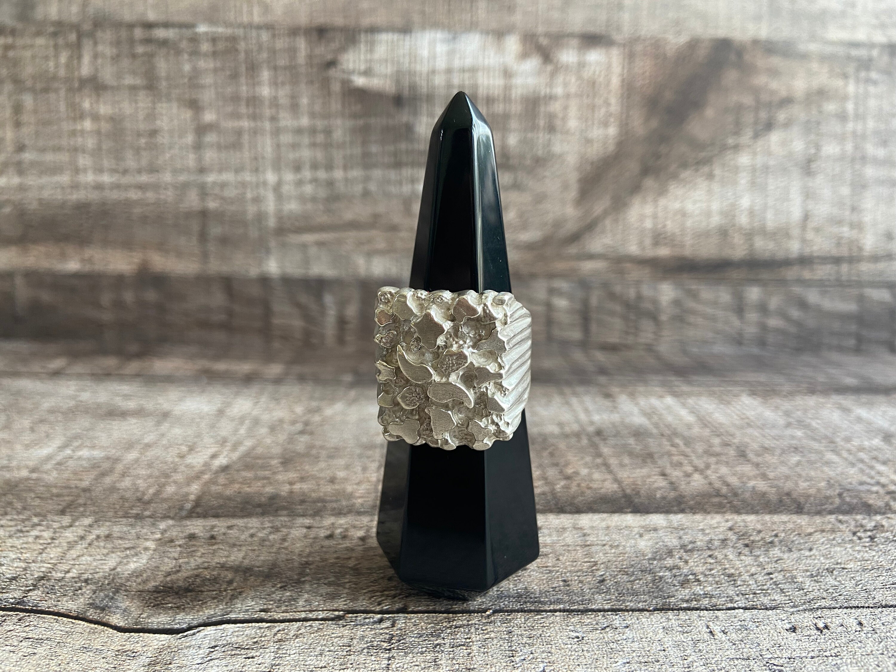 Men's Large Nugget Ring - Etsy