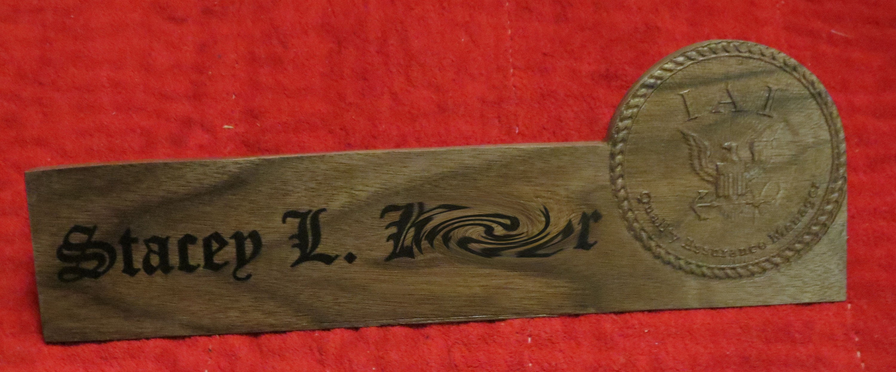 Custom Desktop Name Plaque - Etsy
