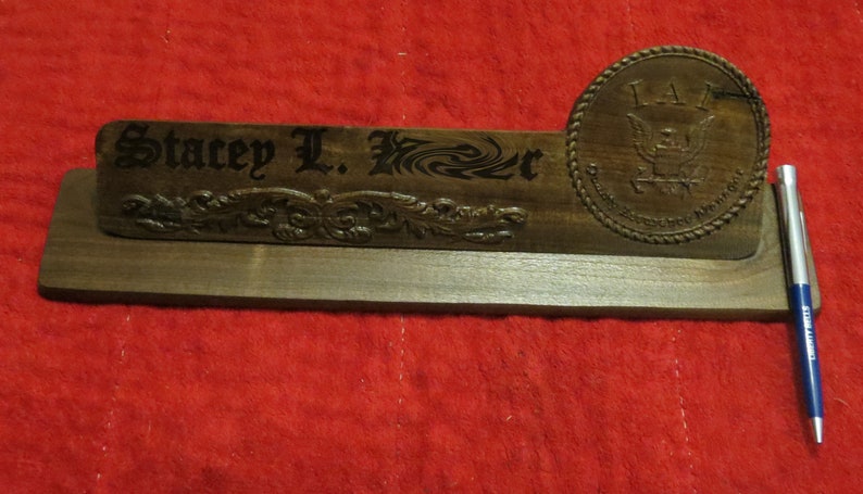 Custom Desktop Name Plaque - Etsy