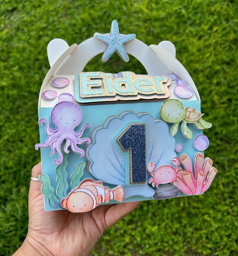 Under the Sea Themed Party Box - Etsy