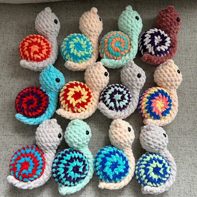 Stuffed Snail - Etsy