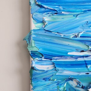 The Murman Sea. Acrylic Abstract Painting - Etsy