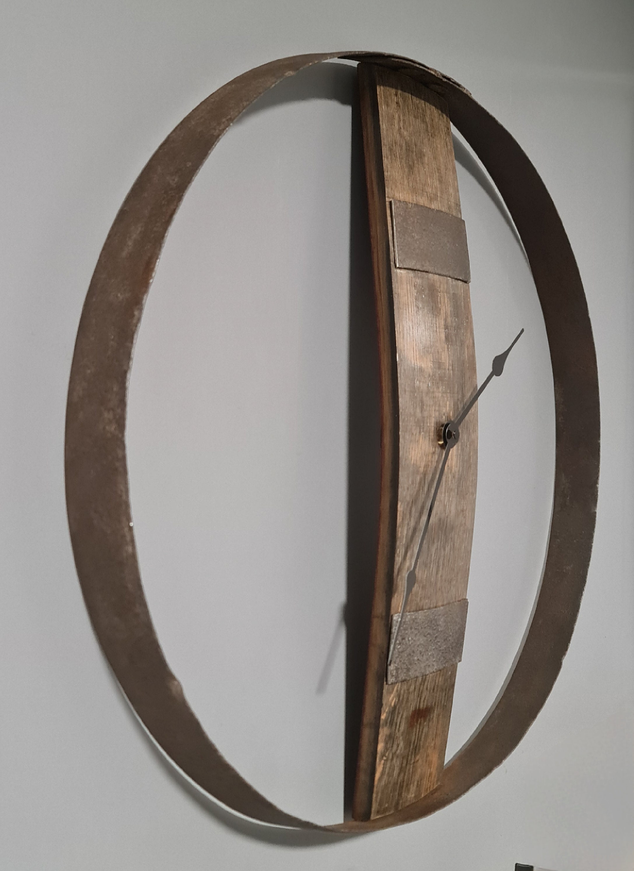This is a Whisky Stave and Hoop Clock. - Etsy
